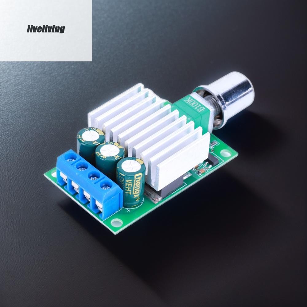 10A 12V-30V PWM DC Motor Speed Controller 12V 24V Adjustable Speed ...
