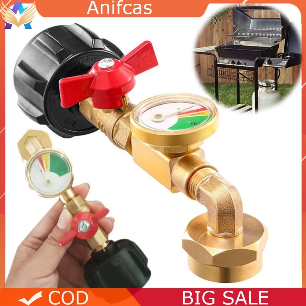 QCC1 Propane Refill Elbow Adapter with ON/Off Control Valve Fill 1 Lb ...