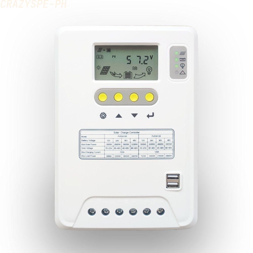 Compact and Efficient 100A 24V Car Solar Panel Charging Controller with ...