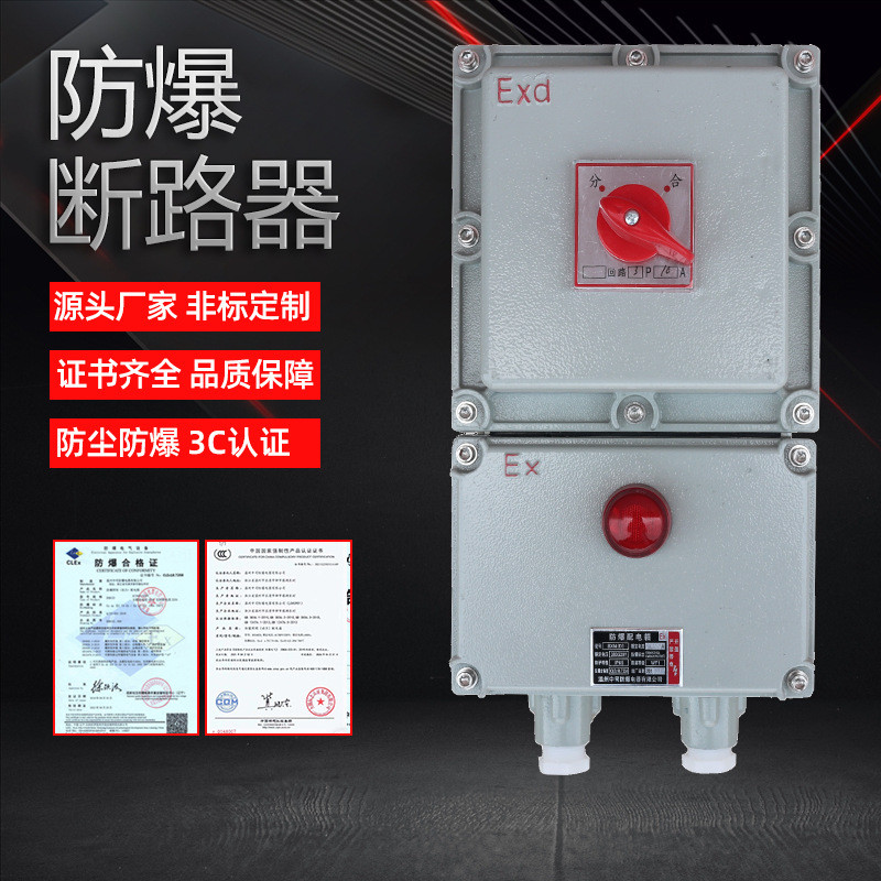 Factory Supply Explosion-Proof Circuit Breaker Explosion-proof ...