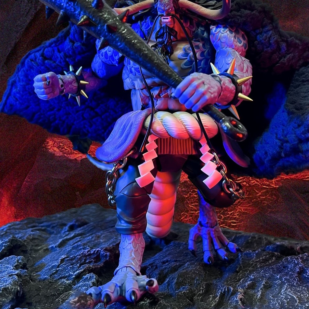Shf One Piece Hundred Beasts Kaido Human Beast Cloak without Doll Model ...