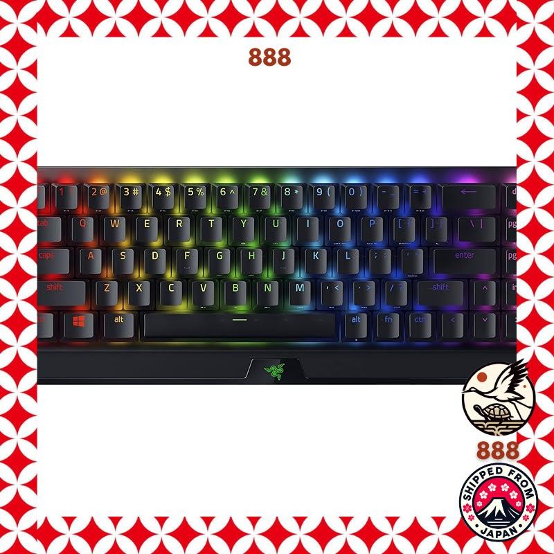 Razer Gaming Keyboard Wireless BlackWidow V3 Mini HyperSpeed Yellow ...