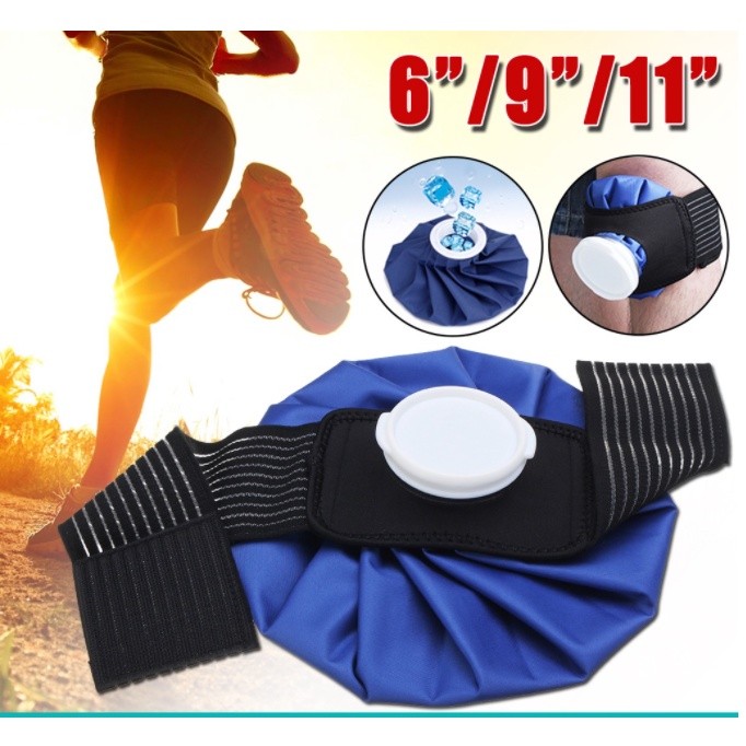 Reusable Ice Bag Hot Cold Therapy Sports Pack Injury First Aid Pain ...