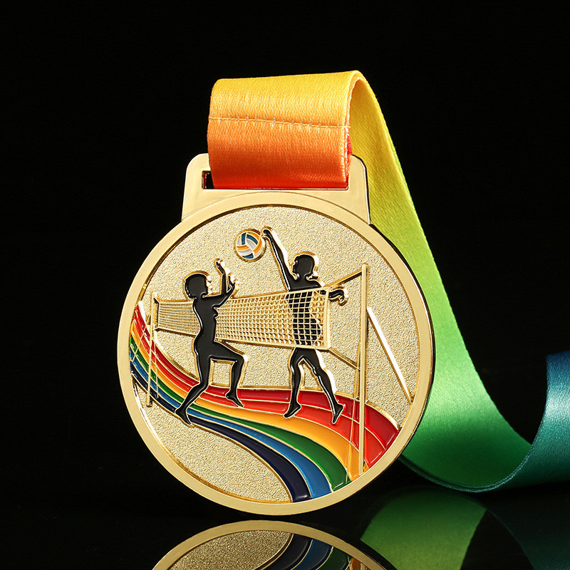 7CM Baking paint Medals/volleyball Medals Customization/school Sports ...
