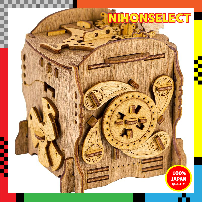 iDventure 3D Wooden Puzzle Box – Engaging Logic Game for Adults and ...
