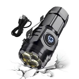 Shop flashlight rechargeable heavy duty for Sale on Shopee Philippines