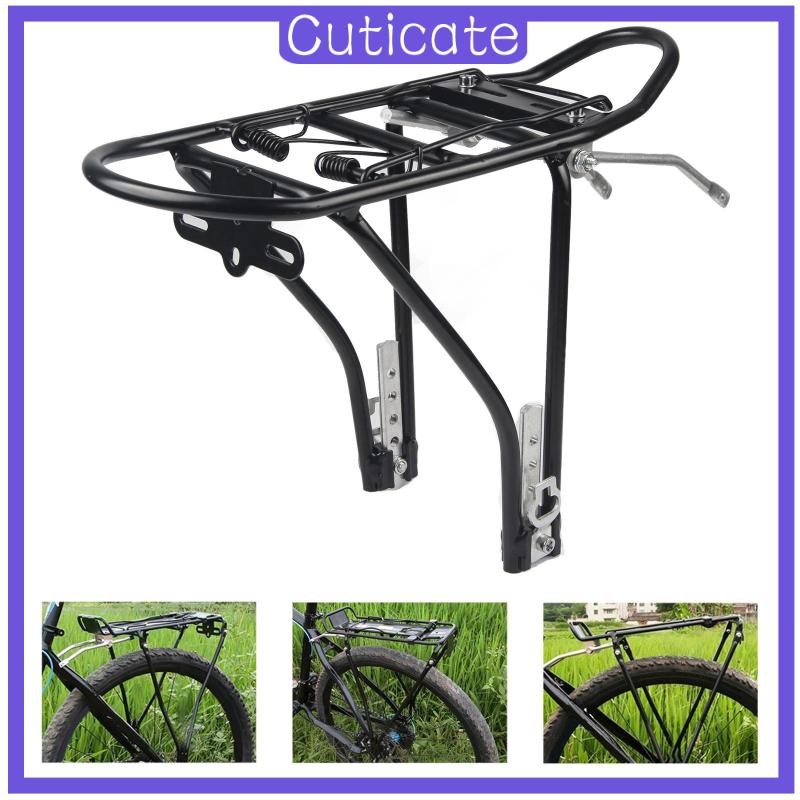 [CUTICATE] Rear Luggage Cargo Rack Back Seat Carrier Aluminum Alloy Panniers for Equipment ...