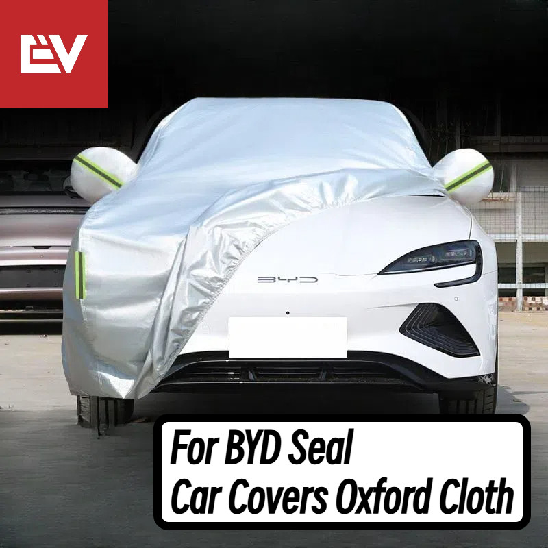 For BYD Seal Car Cover Extra Thick Oxford Cloth Full Cover Rain/Sun ...