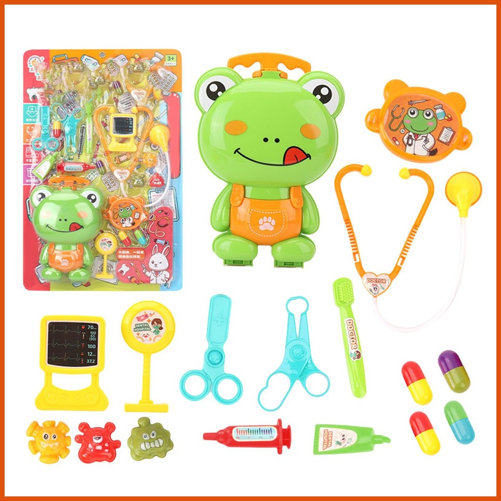 Play Doctor Set for Kids Frog Dentist Toy Set Kids Doctor Playset with ...