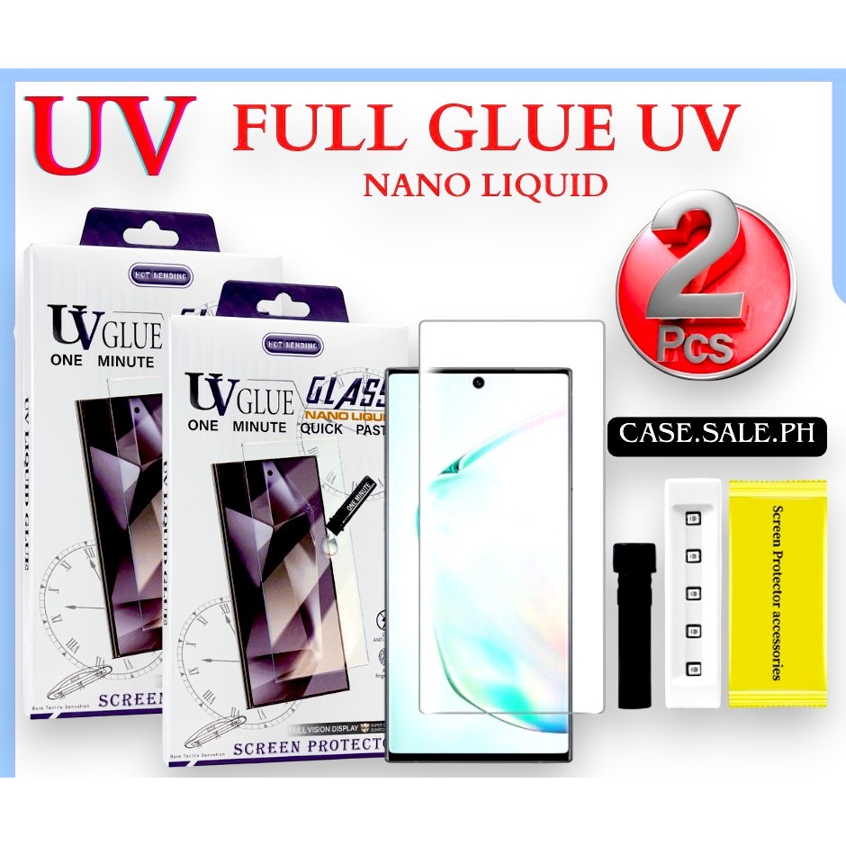 2PCS UV FULL GLUE NANO LIQUID GLASS FOR INFINIX NOTE 40 EDGE HOT 50 60 ...