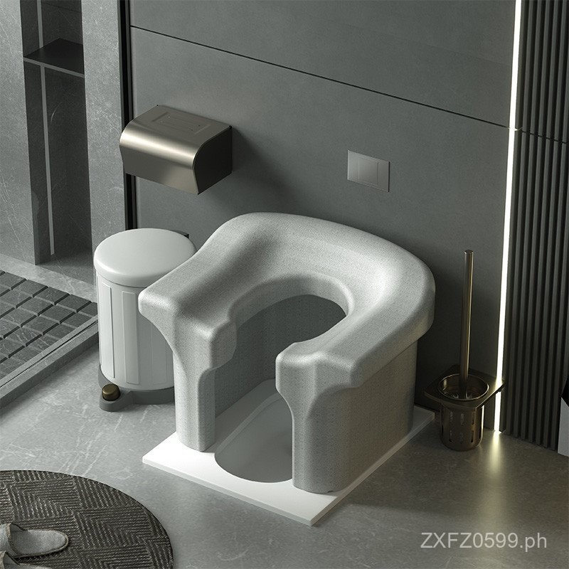 Toilet Squat Bath Stool Convert Squat Toilet Pregnant Woman Bathroom ...