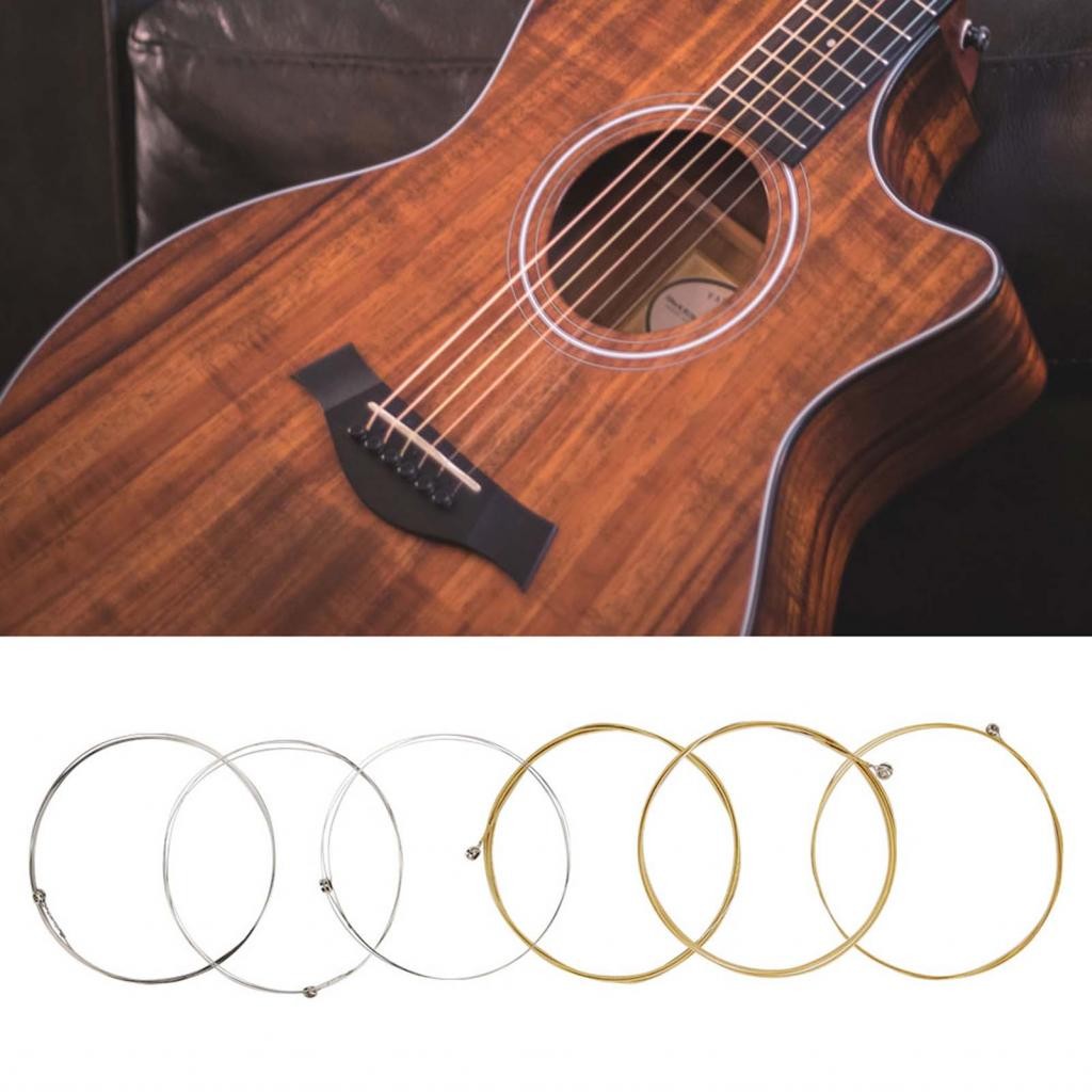 Acoustic Guitar String Set High Quality Smooth Practice Accessory ...