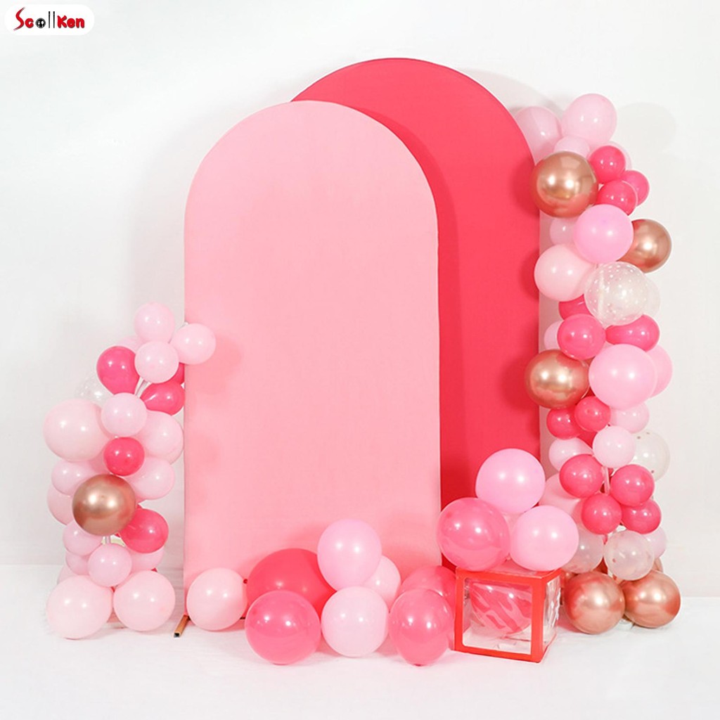Highly Elastic Arch Cover Birthday Party Backdrop Photographic Cloth ...