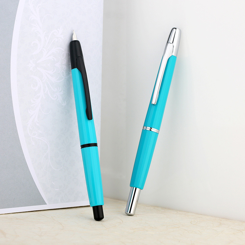 MAJOHN Fountain Pen A2 Push Type Retractable Fountain Pen Push Out Tip ...