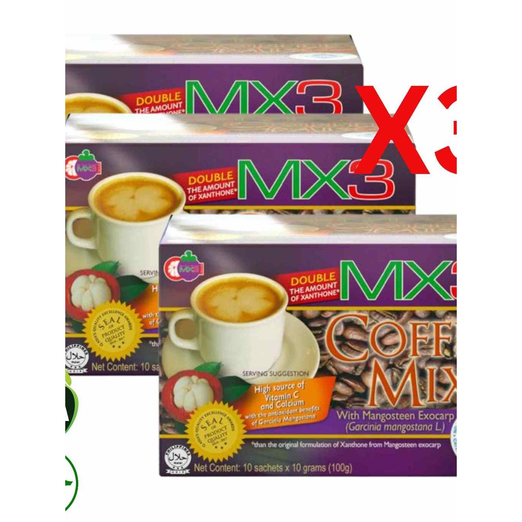 Mx3 Coffee Mix 10 Sachet per Box | Shopee Philippines