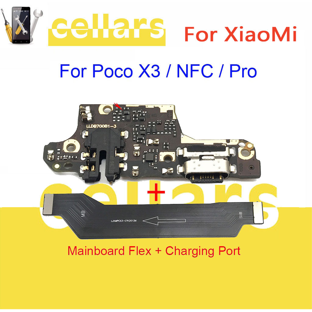 Charging Board For XiaoMi Poco X3 NFC Pro With Main Board Motherboard ...