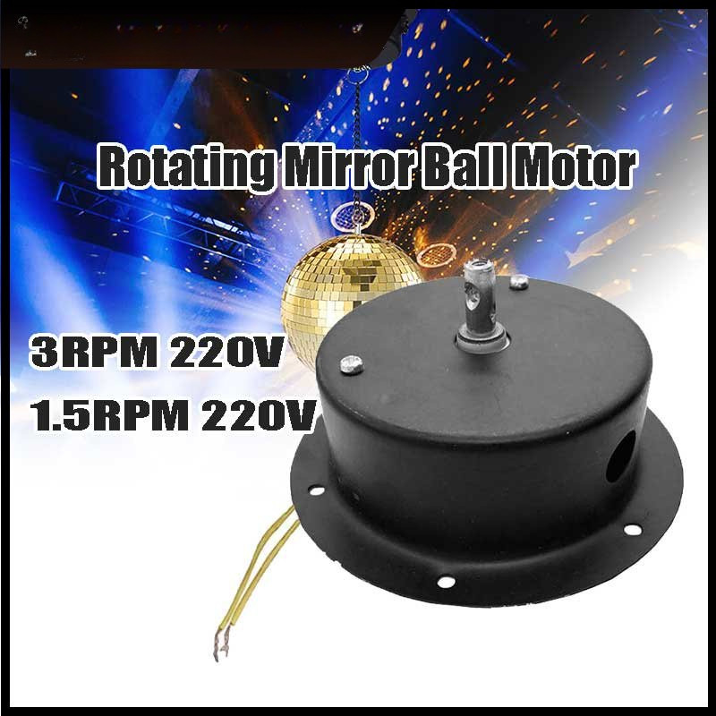 1.5/3 RPM Rotating Mirror Ball Motor 220V For Pubs Disco Reflection ...