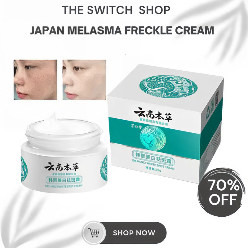 Japanese Melasma Cream Pekas Remover Anti Freckle Effective Collagen ...