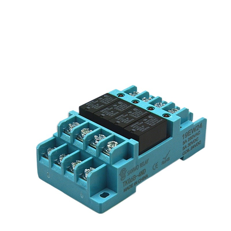 γ4-way DC5V Omron terminal relay module small mini PLC power output ...