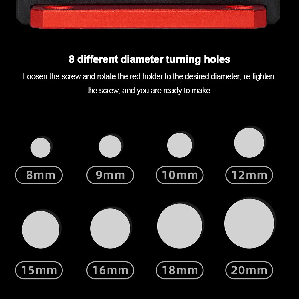 【Maynila Delivery】Adjustable Round Bar Round Tenon Making Tool Compact ...