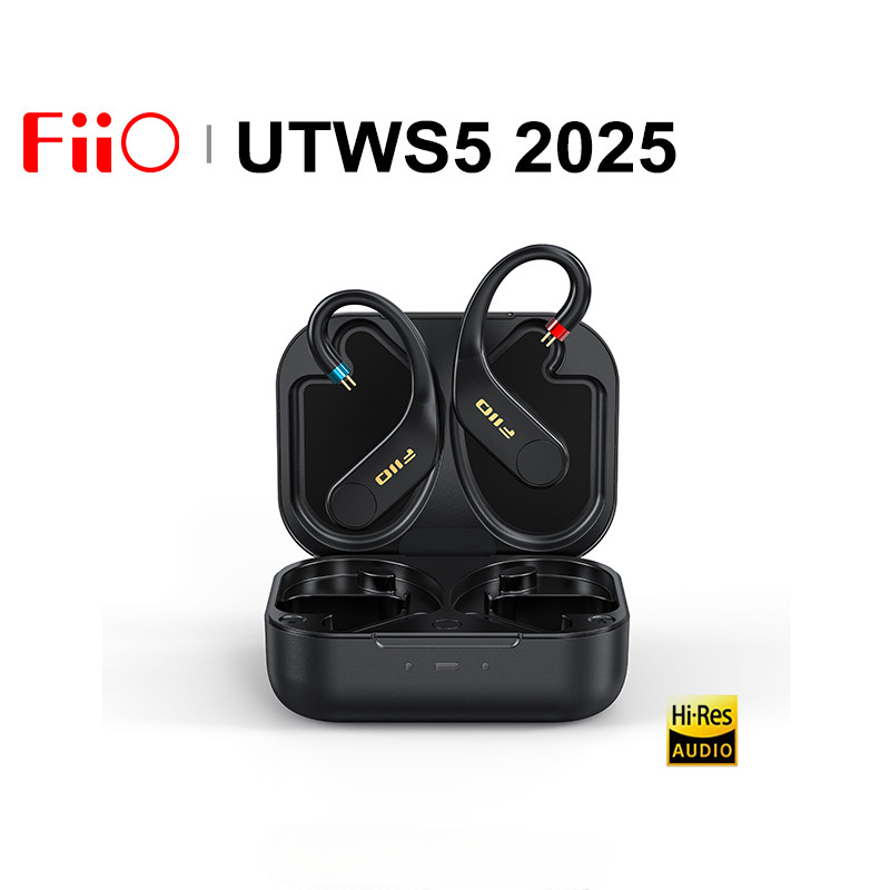 FiiO UTWS5 2025 True Wireless Bluetooth Earbuds Hook Headphone Amp for Detachable Earphone Hi ...