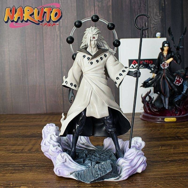 【Ready Stock】 Naruto Hand-Made Six-Way Fairy Uchiha Madara GK Model ...