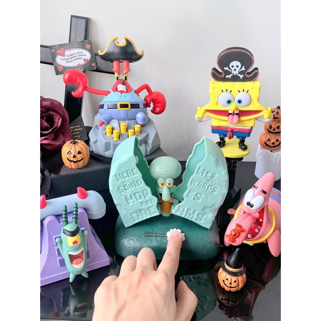KFC Squidward Spongebob Halloween Toy Year 2024 | Shopee Philippines
