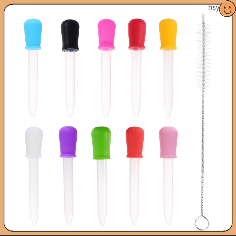 Pipette Dropper Baby Medicine Pacifier Water Liquid Graduated Droppers ...