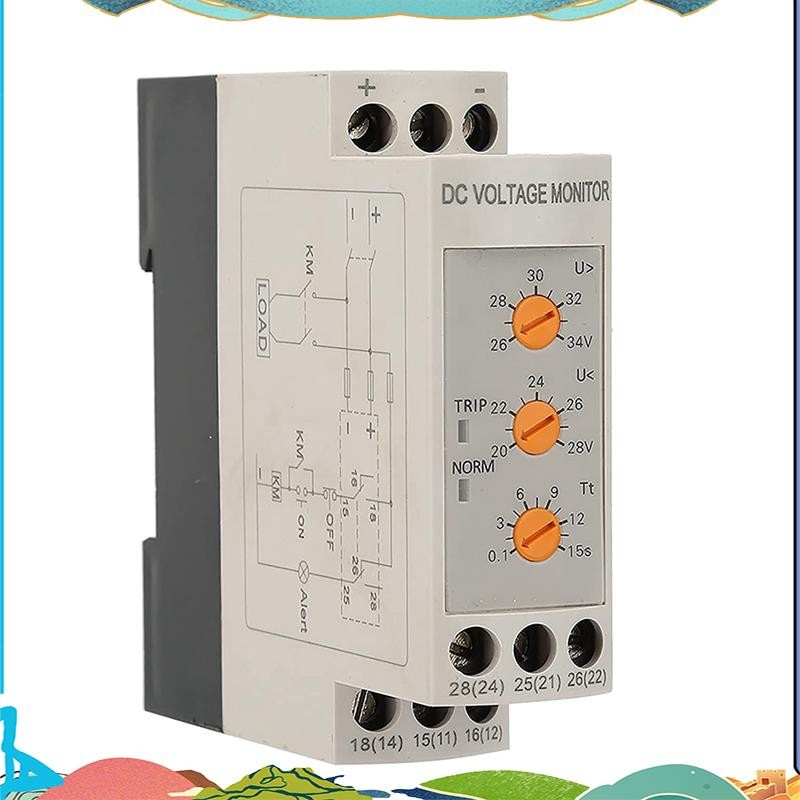 Overvoltage Undervoltage Protector Voltage Monitoring Relay ...