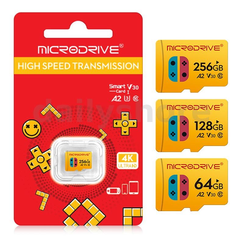 Microdrive High Speed TF Memory Card 256GB/128GB/64GB Class10 Flash ...