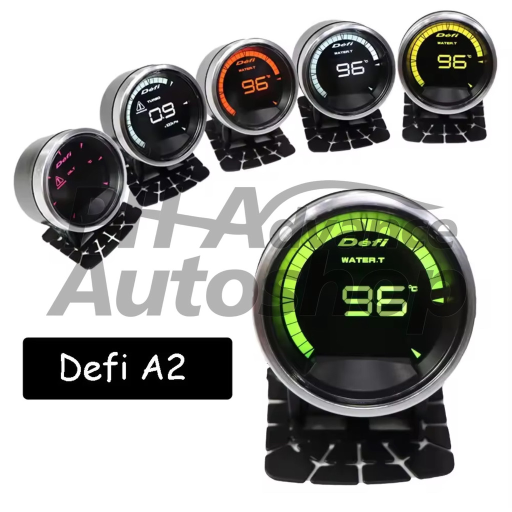 DEFi A2 LCD Display OBD Car Gauge Display Universal Car (7 Colors ...