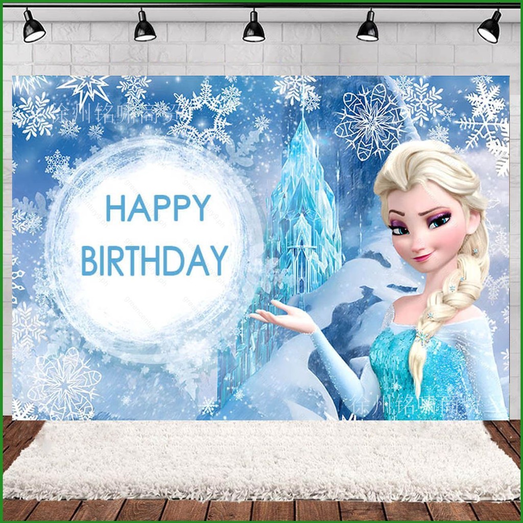 GR9 Frozen Theme decoration Celebrate party birthday Party Photography ...