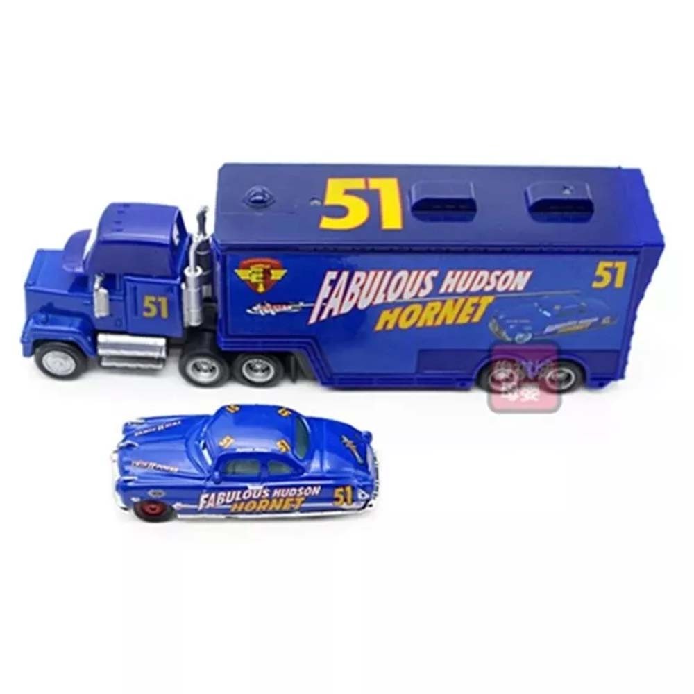 2-Pack Disney Pixar Cars NO.51 DiNOco Cruz & Hauler Truck Diecast Toys ...