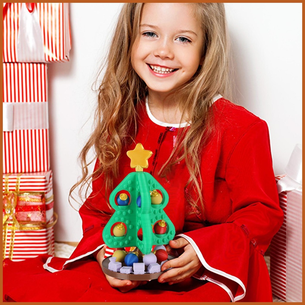 Interactive Christmas Tree Toy Parties Tree Train Decor Toy 3D Printing ...