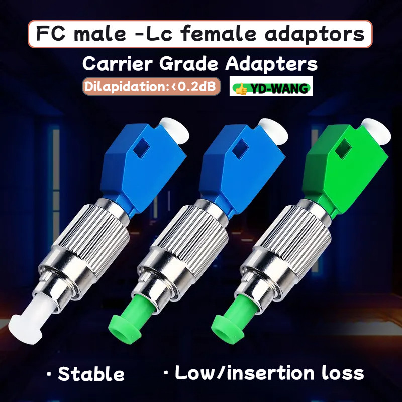Fiber optic FC-LC adapter converter adapter Low/insertion loss FC-LC ...