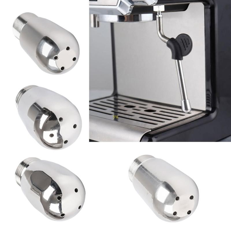 YU Stainless Steel Steam Tip Coffee Art Steam Nozzle Four Hole Coffee ...
