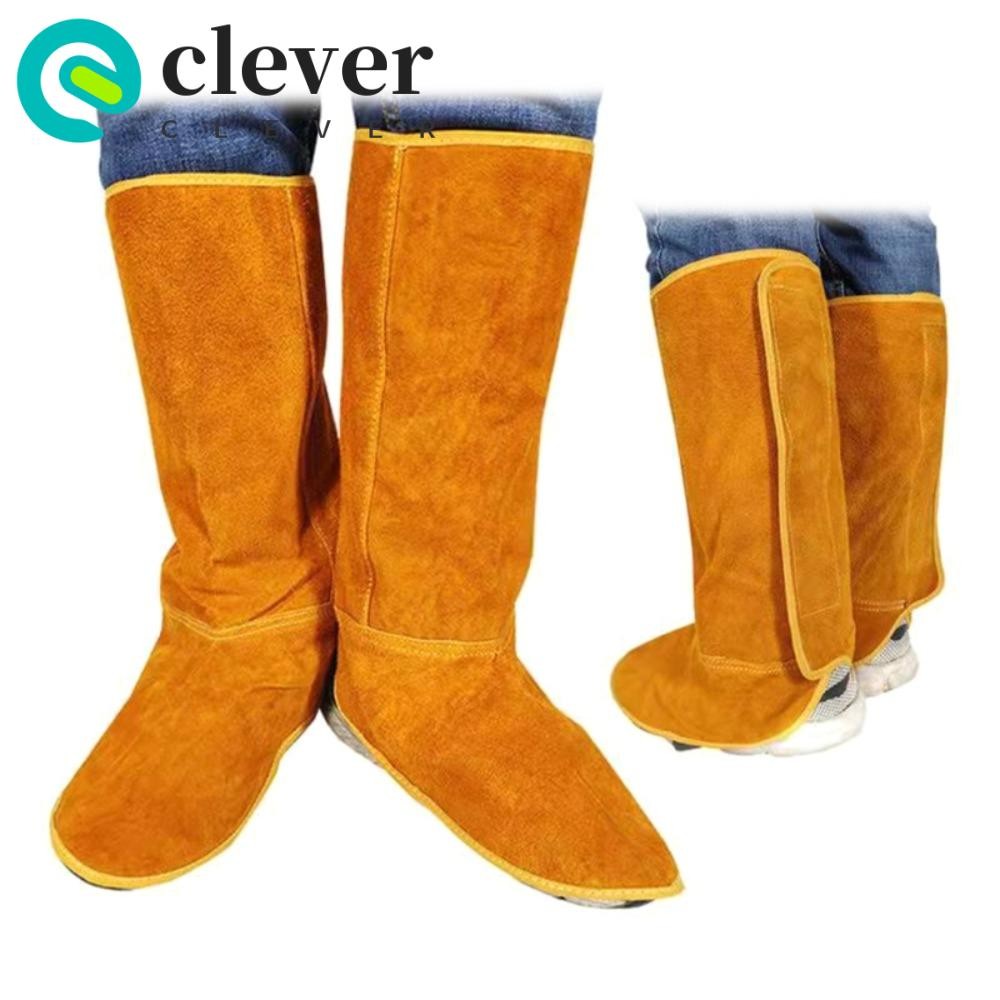 CLEVER Anti Scalding Shoes Covers, Flame Resistant Safety Cow Leather ...