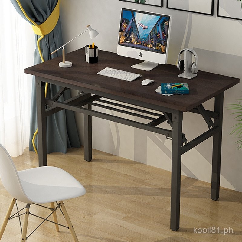 Simple Folding Table Rectangular Training Table Stall Table Nail Table Study Table Dining Table ...