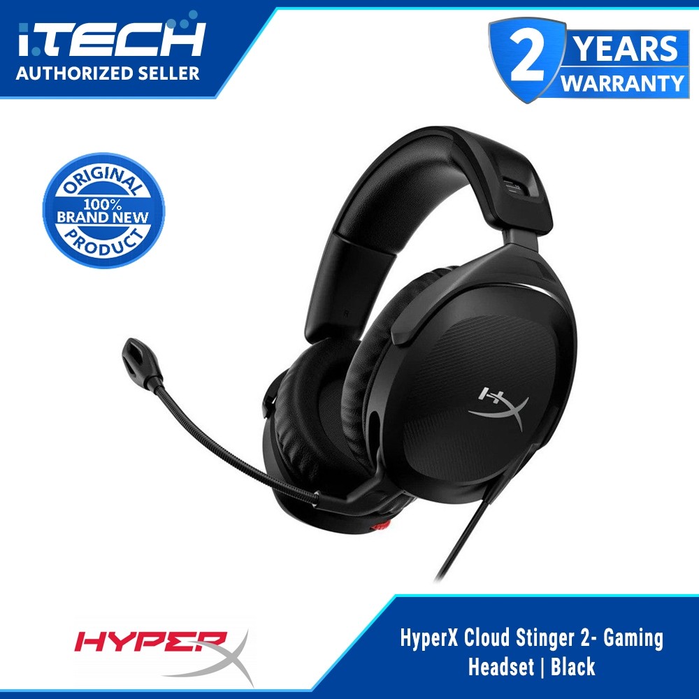 HyperX Cloud Stinger 2- Gaming Headset | Black | Shopee Philippines