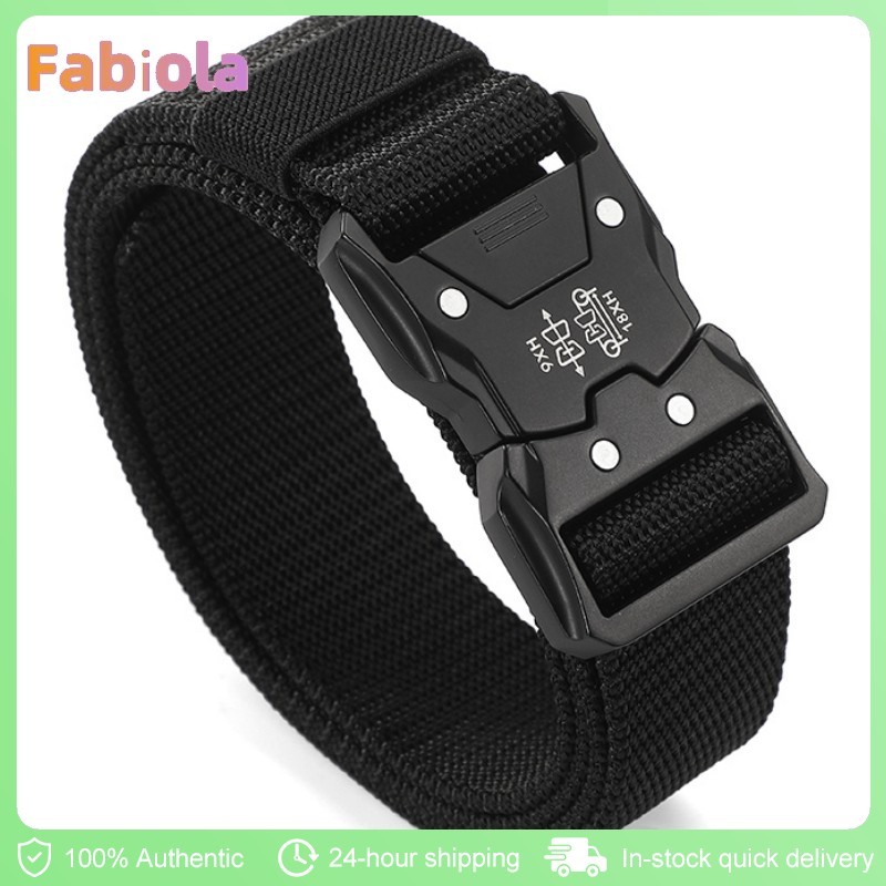 Men Belt Outdoor Hunting Men Belt Outdoor Work Training Belt Woven Belt ...