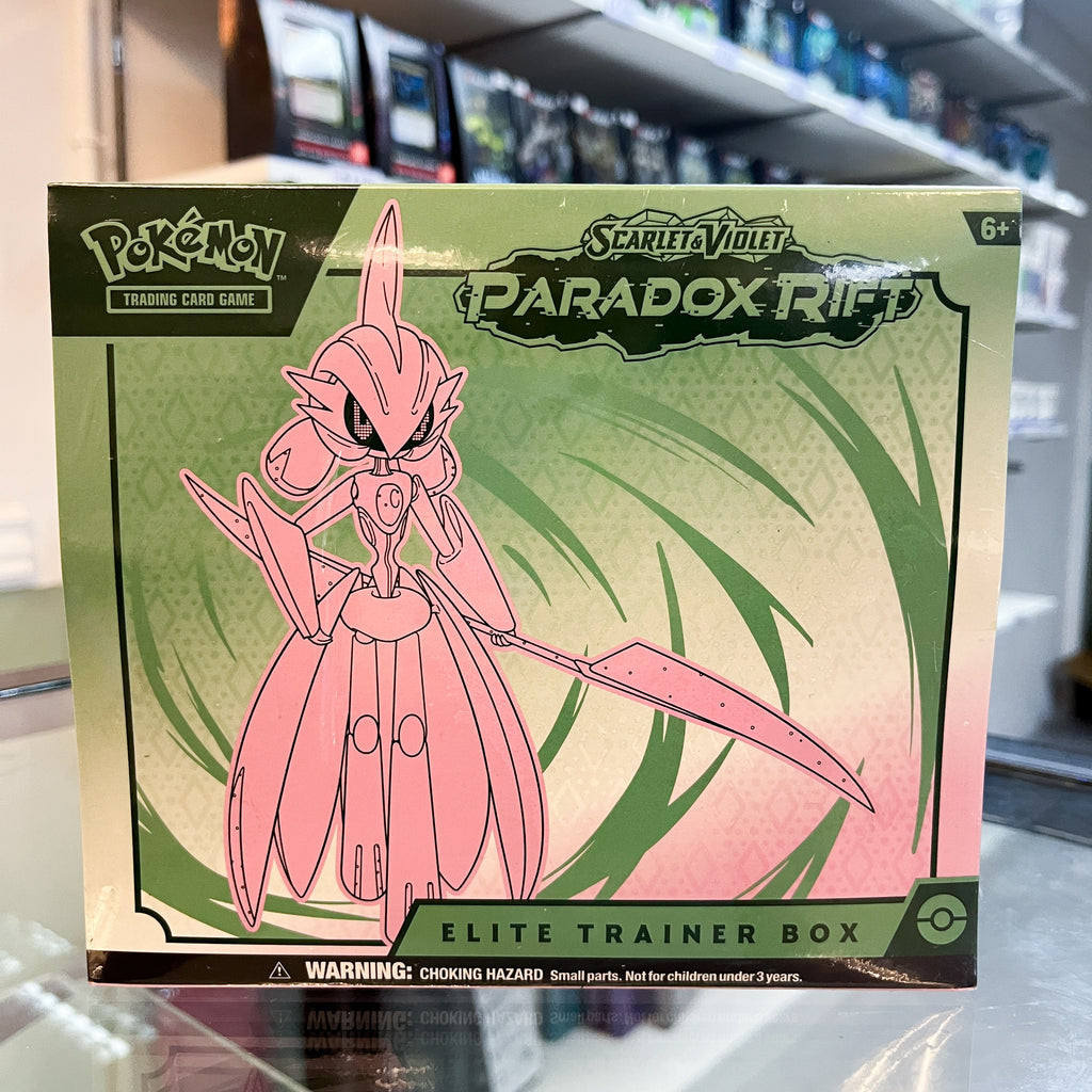 Pokemon TCG: SV04 Paradox Rift Elite Trainer Box [Iron Valiant ...
