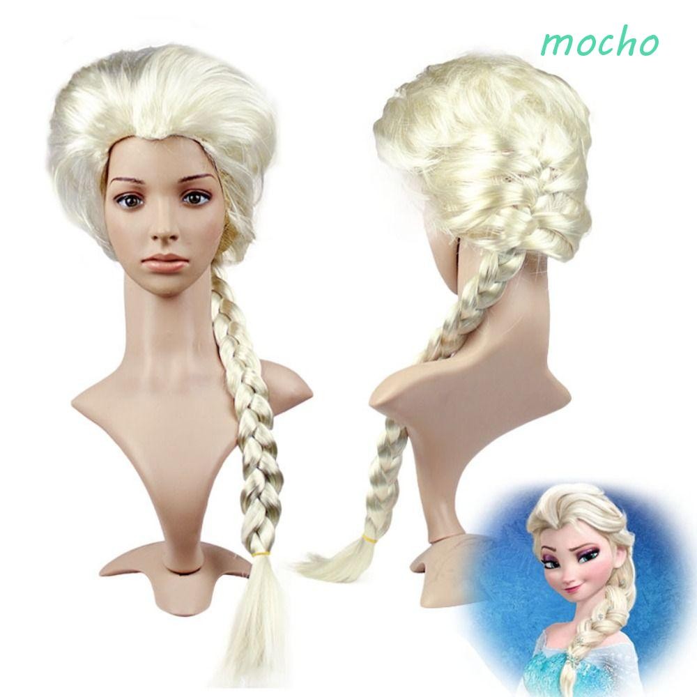 MOCHO Elsa Anna Cosplay Wigs, Movie Synthetic Frozen Princess Wig, Role ...