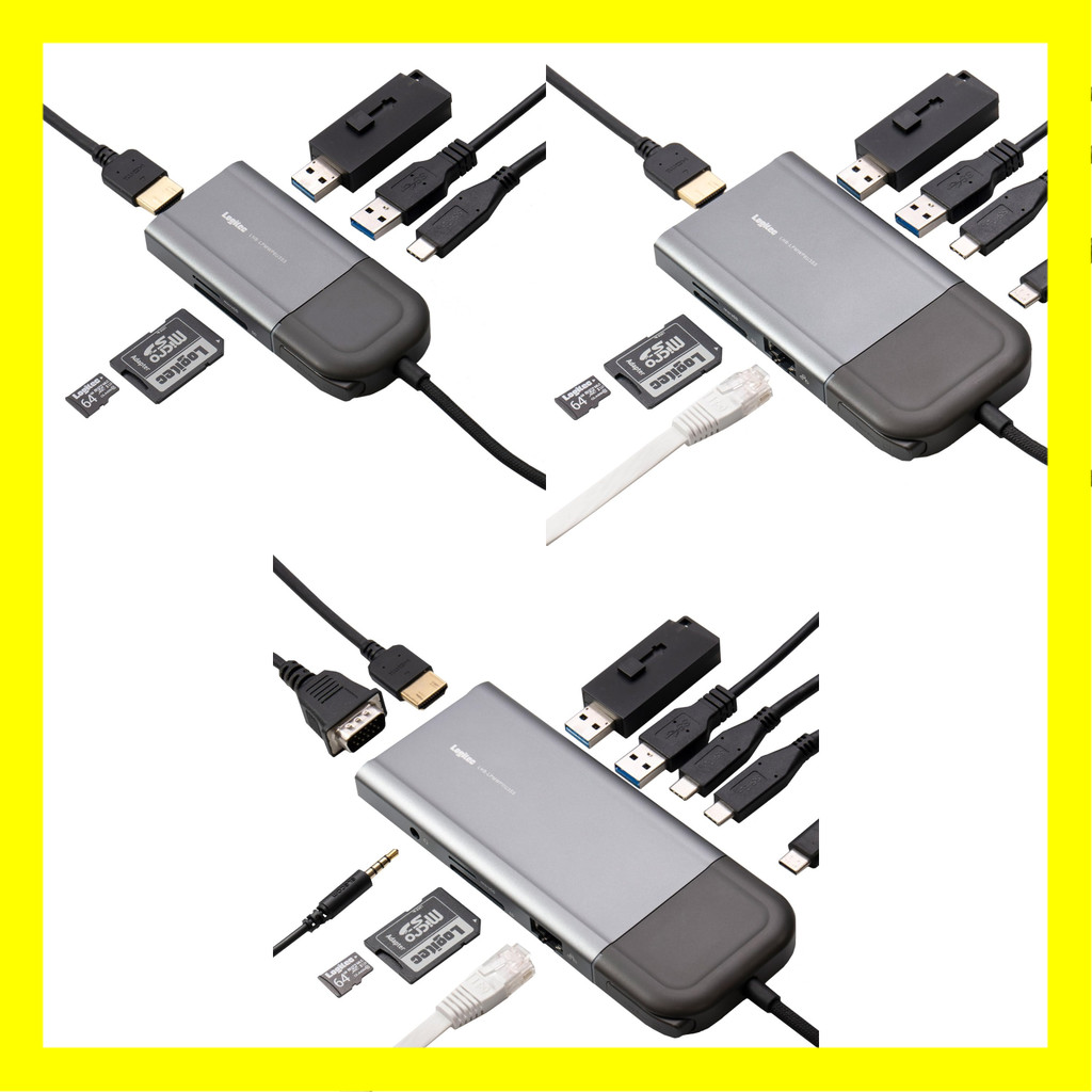 Logitech Docking Station with Screen ON OFF Function USB Type C ...