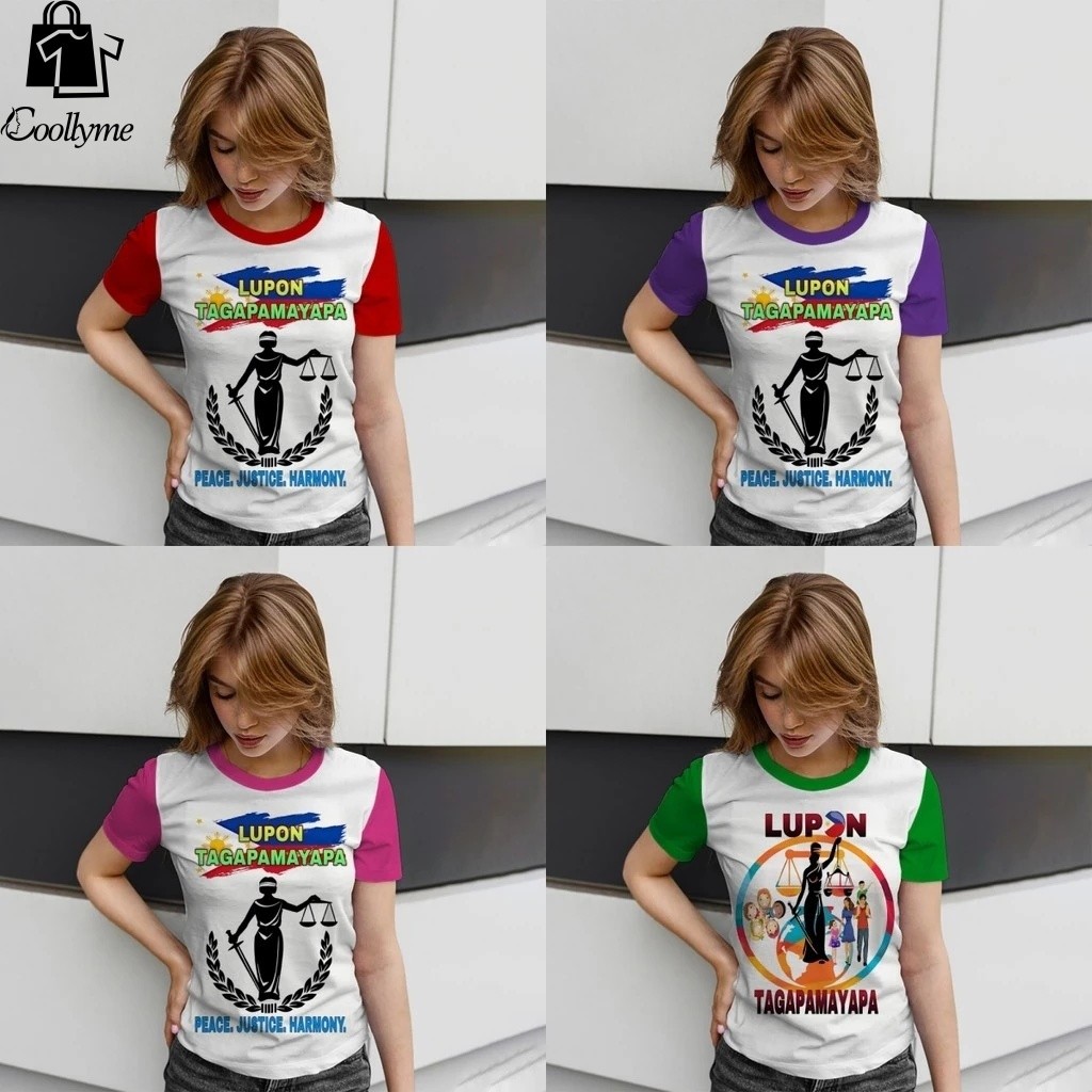 2025 Unisex Lupon Tagapamayapa Shirt Uniform Customizable Logo T-shirt ...