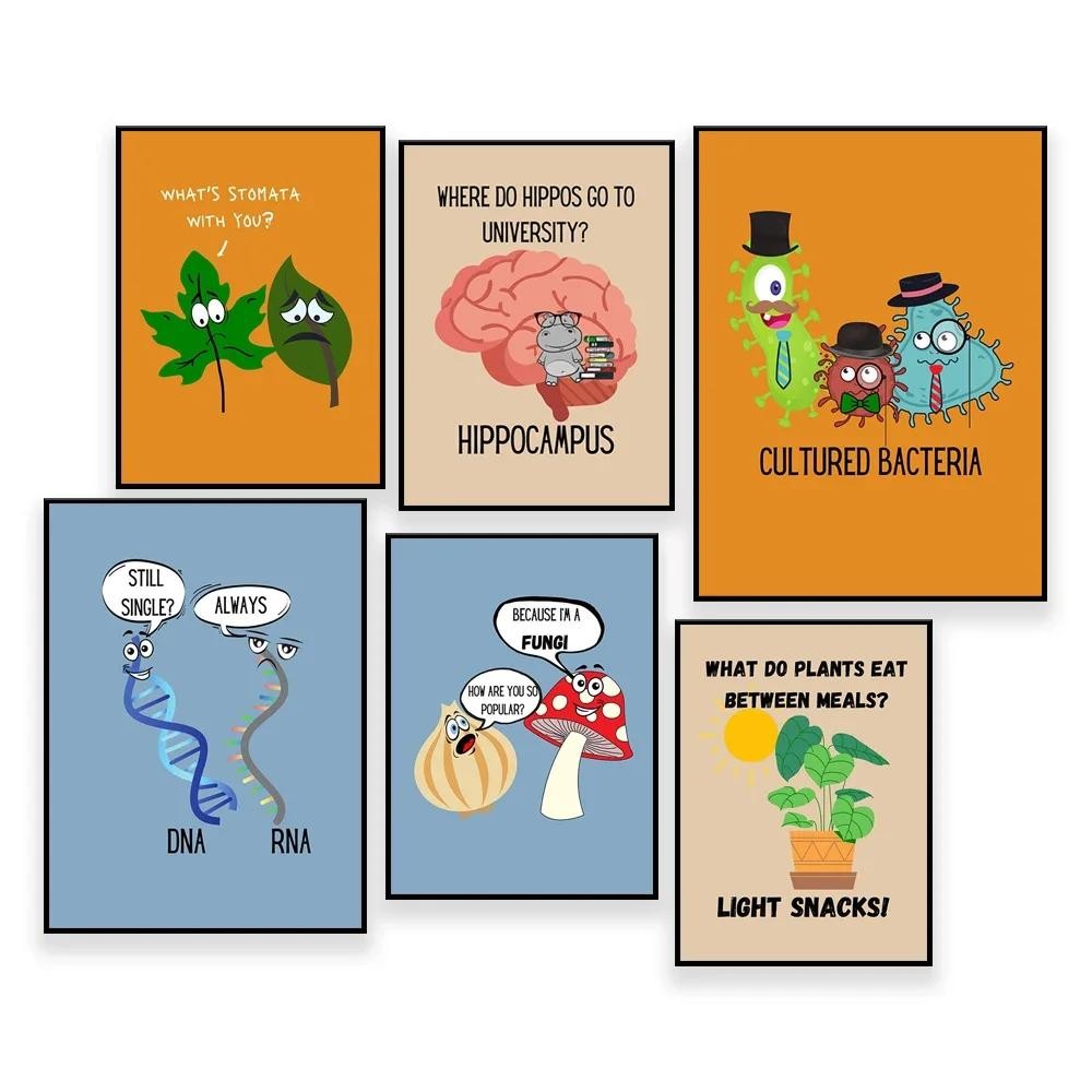 Biology Posters Printables Science Jokes Funny Science Posters ...