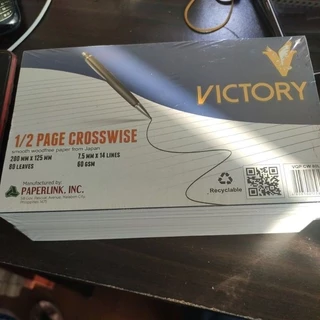 Shop 1 half crosswise paper for Sale on Shopee Philippines