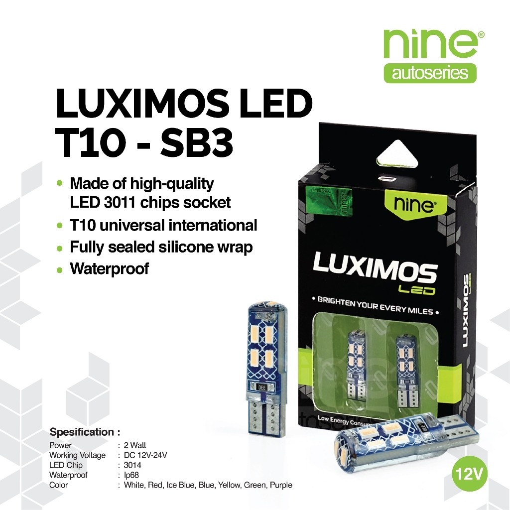 LUMINOS LED Jelly Turn Signal Lights City Dusk Bright Cabin Led Gel ...