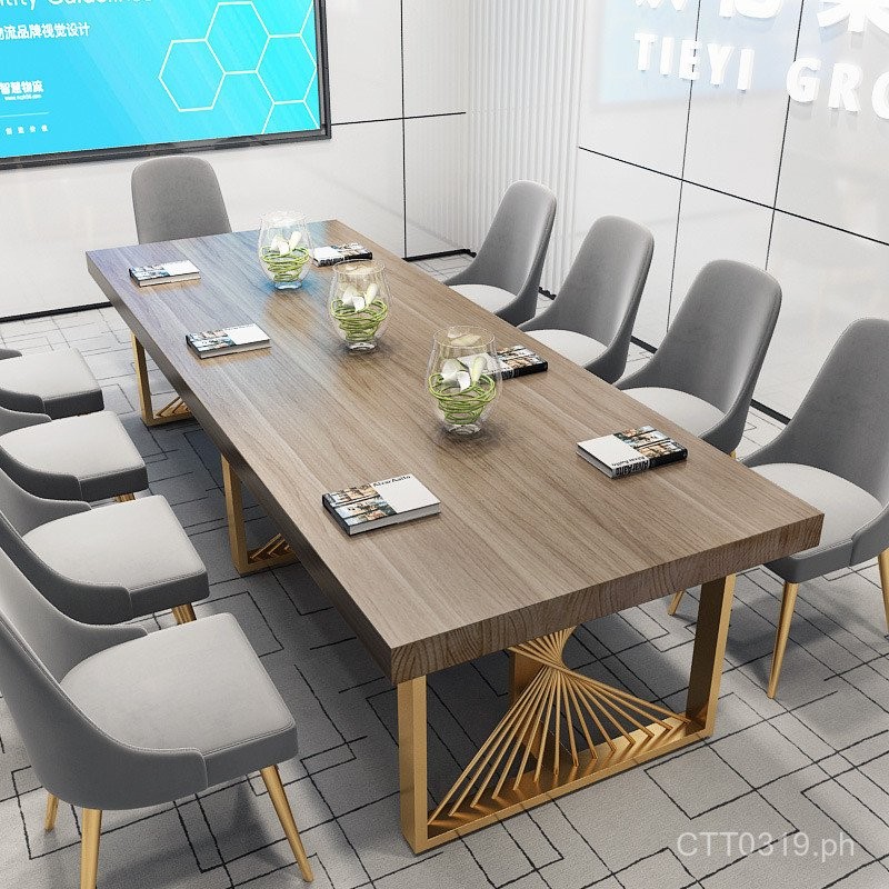 Long Simple Negotiation Conference Room Training Office Desk Chair ...