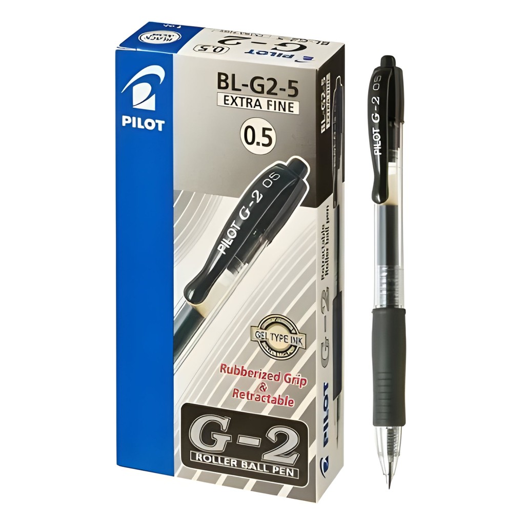 Pilot Retractable Ballpen G2 0.5mm | 12pcs | Shopee Philippines