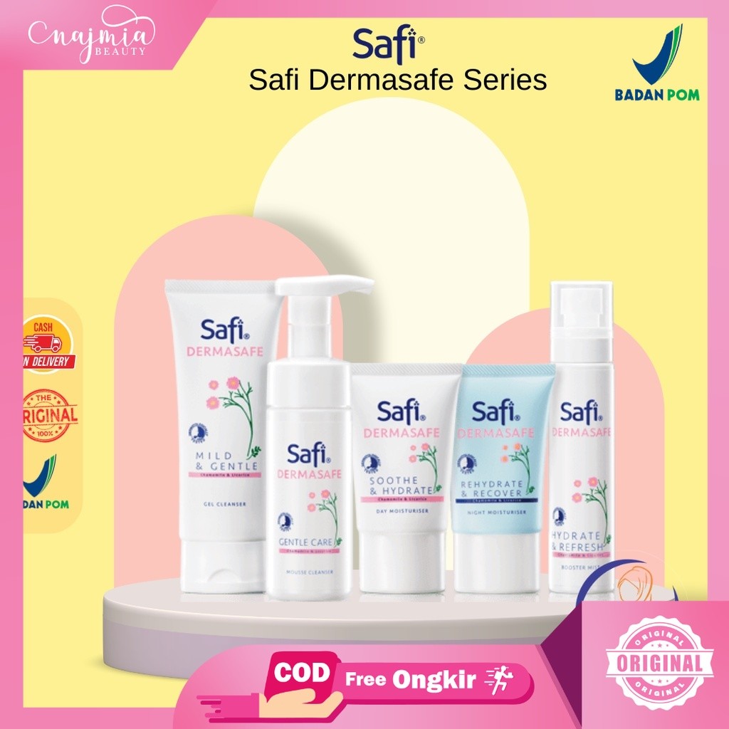 Safi Dermasafe Series - Day Night Moisturizer Gel Mousse Cleanse - Safi ...